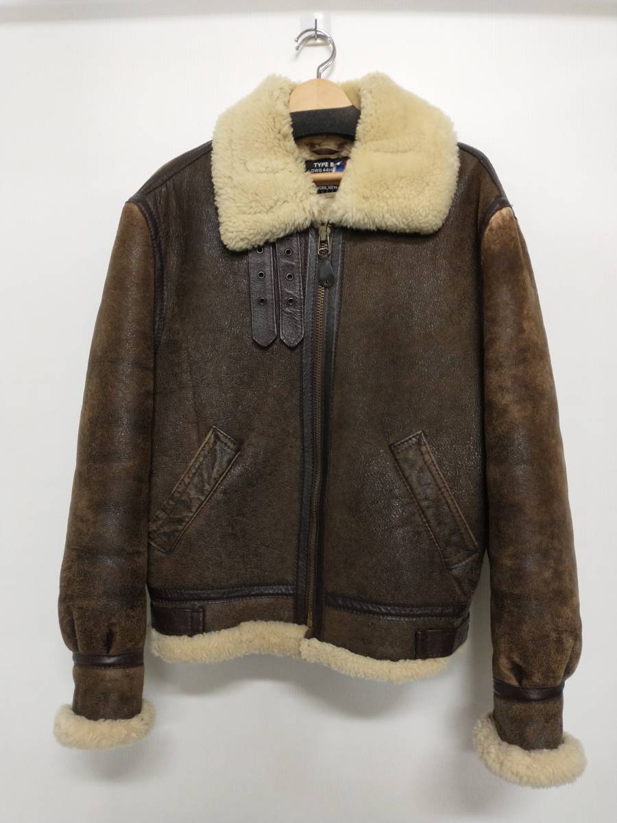 SCHOTT ショット B-3 ミリタリージャケット ブラウン 40 USA製(その他)｜売買されたオークション情報、yahooの商品情報をアーカイブ公開 - オークファン（aucfan.com）