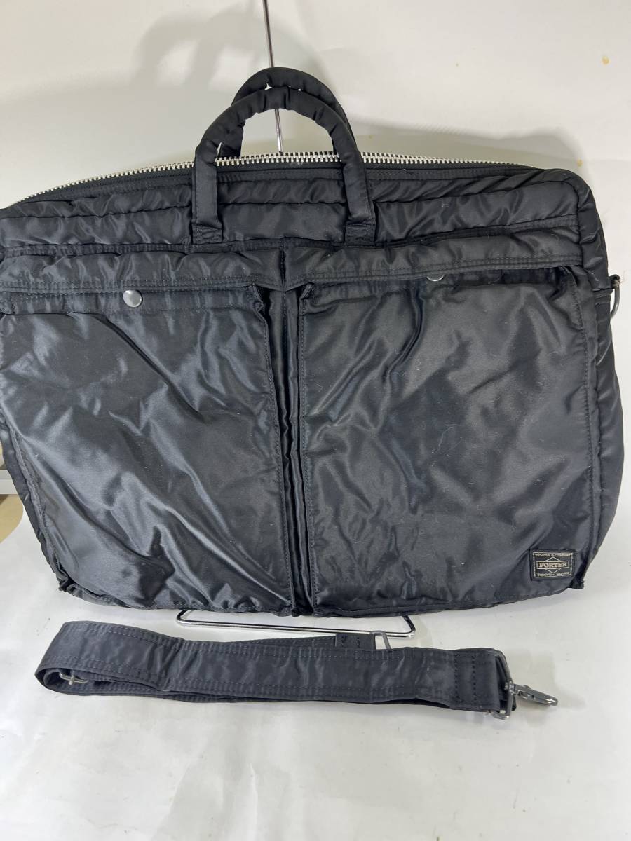 〇 〇 ポーター タンカー 2WAYブリーフ Lサイズ 黒 品番622-09310 通勤 通学 就活 本物 正規品 〇 〇(ブリーフケース ...
