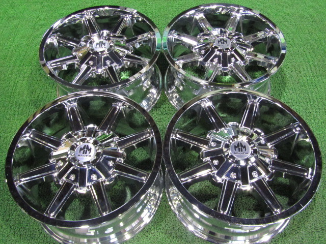 E2589 TWG MAYHEM Arsenal 8104 18インチ 9J+18 135/139.7-6H JWL-T規格 4本set ...