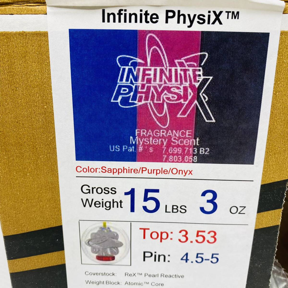 ストーム インフィニットフィジックス 15P3oz INFINITE PHYSIX ハイスポ ハイスポーツ STORM(ボール)｜売買された ...