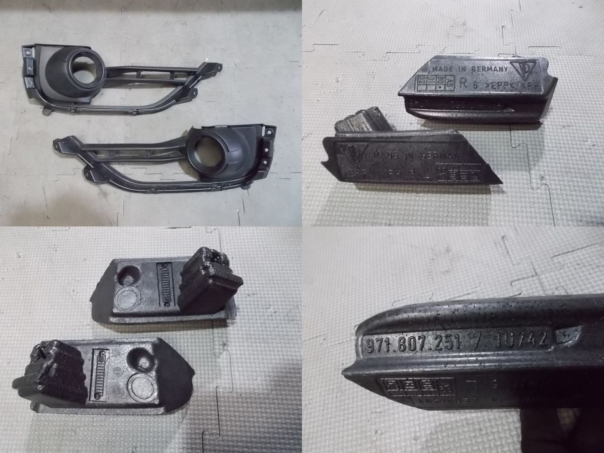 激安 PORSCHE ポルシェ 971 パナメーラ 純正 ノーマル フロントバンパー センサー穴6個 971807541 971807683 ...