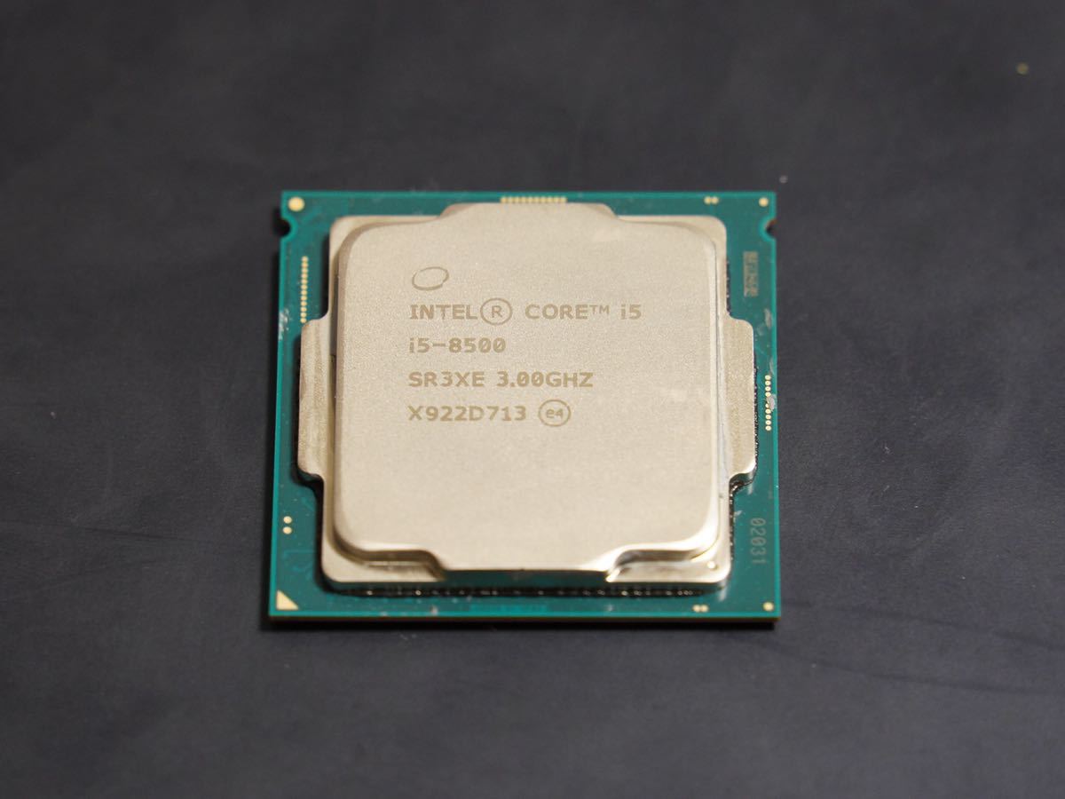 Intel CPU Core i5-8500 3.0GHz LGA1151-v2 SR3XE 管理No.01 インテル 第8世代(Core ...