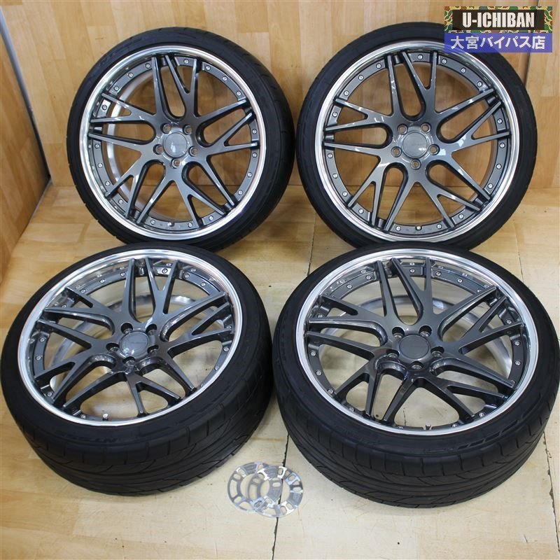 21インチ WORK グノーシス CVXD 21インチ 9.5J +35 5H 114 & ニットー 245/35R21 アルファード ヴェル ...