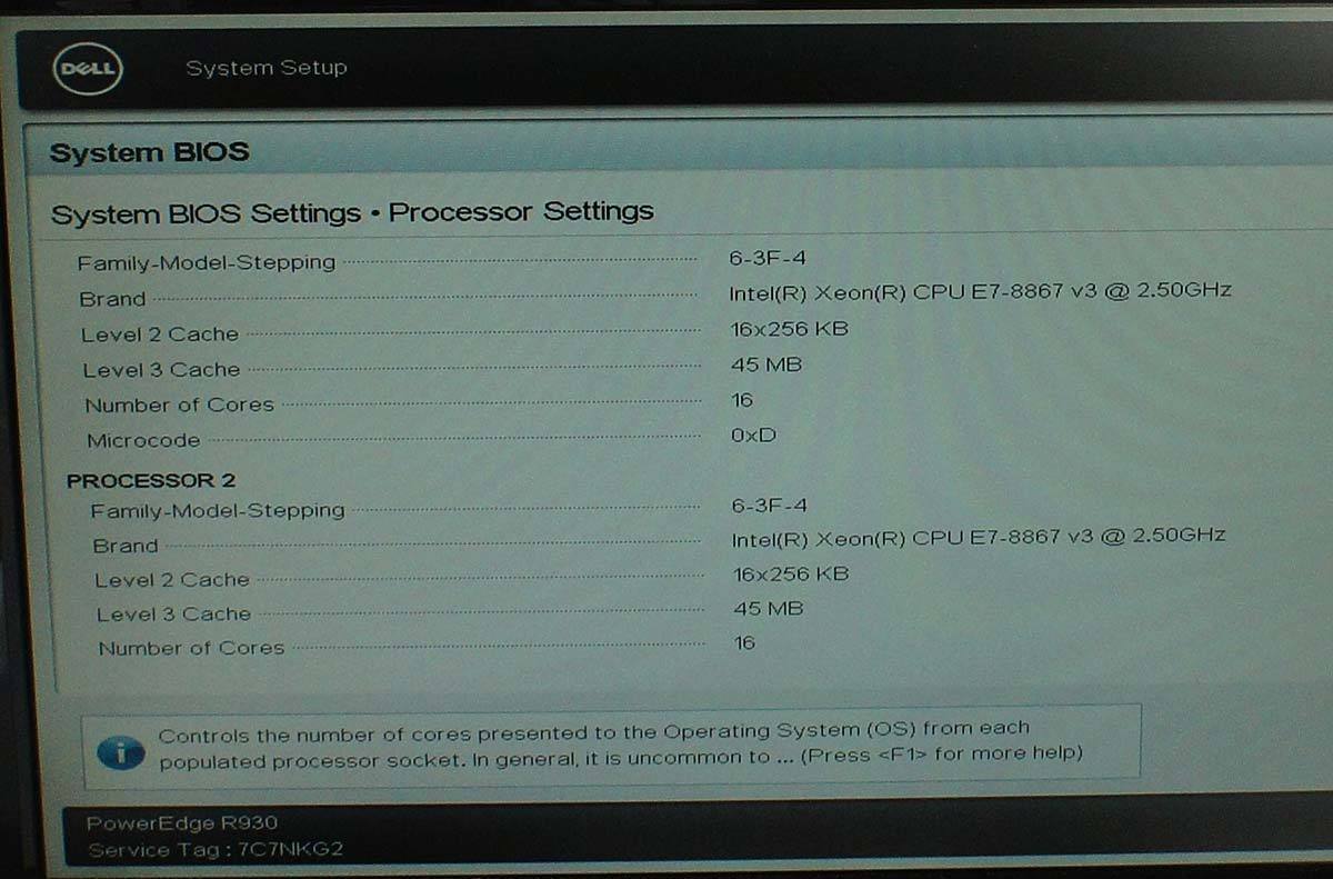 日通発送 4U ラックサーバー Dell PowerEdge R930/Xeon E7-8867 v3 x4基/メモリ256GB 16GB× ...
