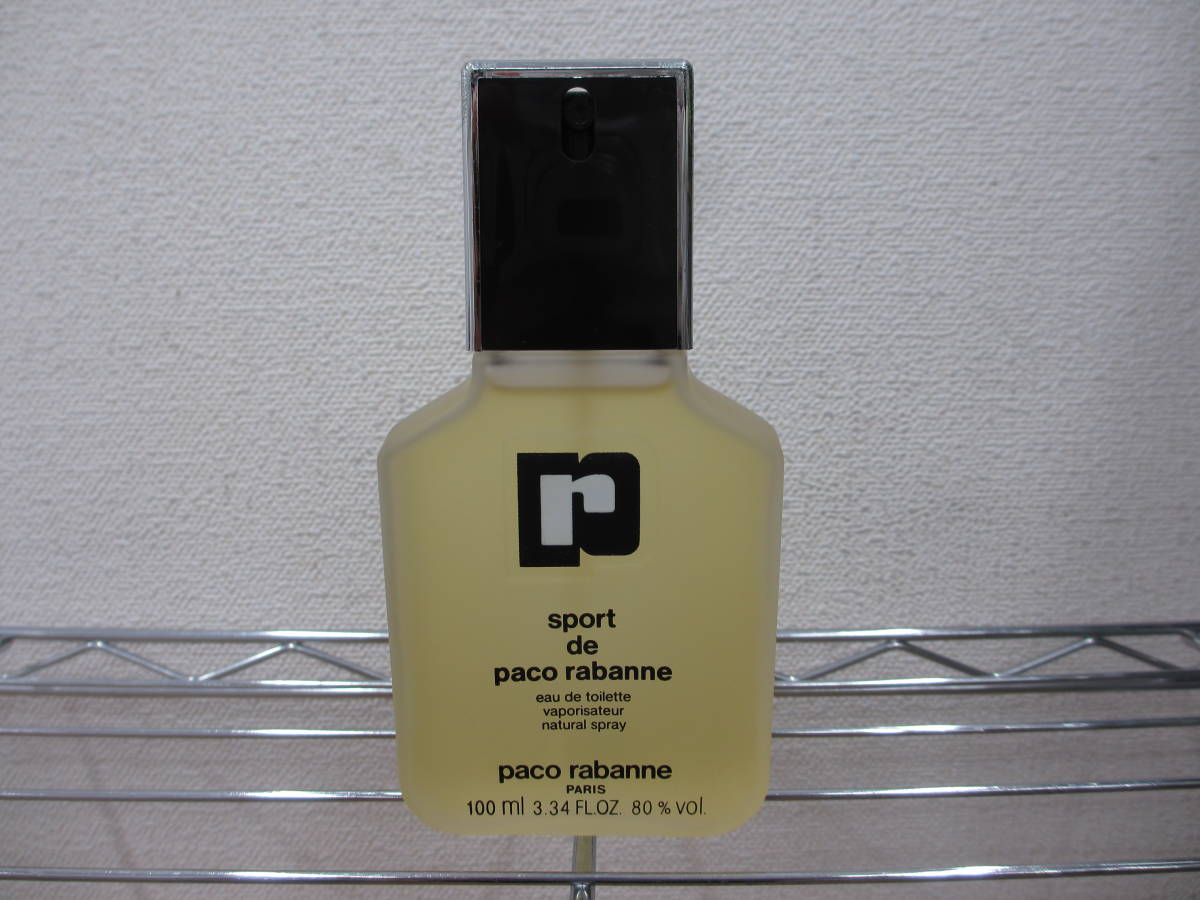 香水/sport de paco rabanne/スポール ド パコラバンヌ/EDT/トワレ/100ml 残量 ほぼ満タン(パコラバンヌ ...