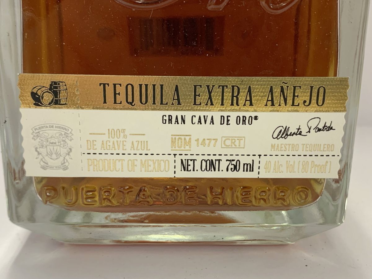 H452-I39-325 未開栓 EXTRA ANEJO エクストラアネホ スピリッツ テキーラ 750ml 40% ⑥(テキーラ)｜売買され ...