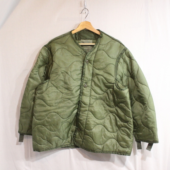d41 2000年代製 UNICOR ミリタリー キルティングライナージャケット 00s 表記Mサイズ グリーン アメカジ 無地 ストリート アンティーク(XLサイズ以上)｜売買された ...