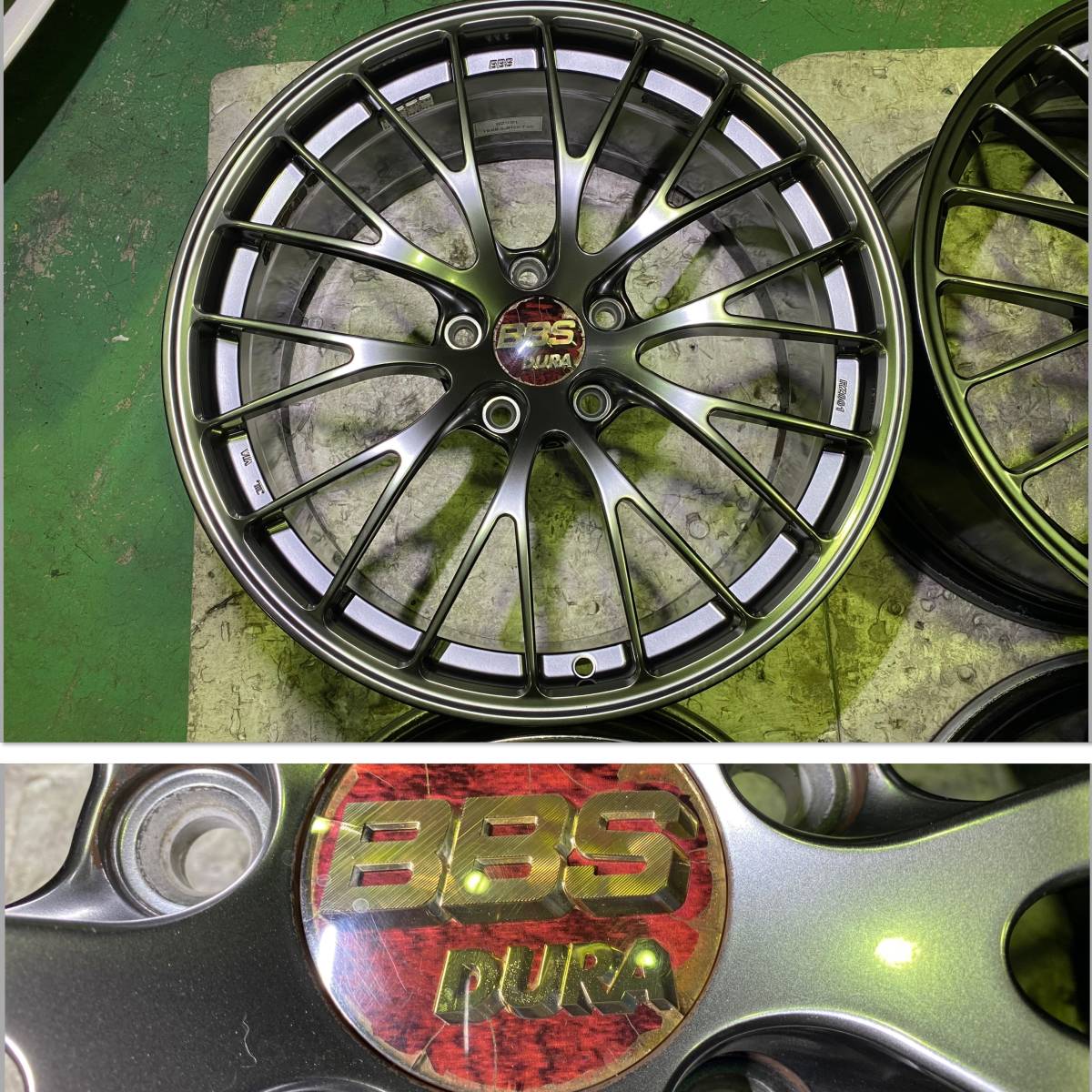 超軽量 高剛性 超超ジュラルミン鍛造 BBS RZ-D ダイヤモンドブラック 19インチ RZ001 8.5J +35 PCD120 5H 4 ...