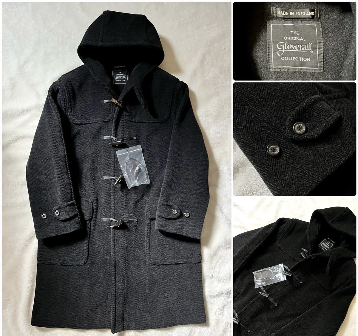 極 グローバーオール ダッフルコート 48 キングストン gloverall エルメス生地 ムーアブルック ダークグレー 替えトグル 替えボタン(Lサイズ)｜売買されたオークション情報 ...