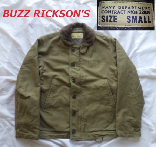BUZZRICKSON’SバズリクソンズN‐1デッキジャケットS M品番東洋USN(ジャケット、上着)｜売買されたオークション情報、yahooの商品情報をアーカイブ公開 - オークファン ...