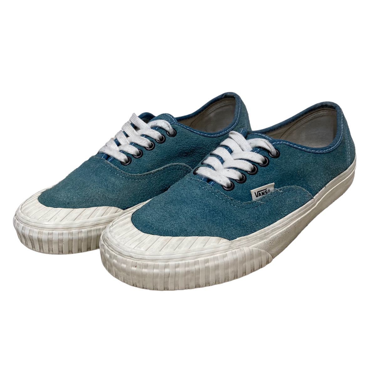 AB313 VANS バンズ メンズ ローカットスニーカー US8.5 26.5cm ターコイズブルー スエード モデル(26.5cm)｜売買 ...
