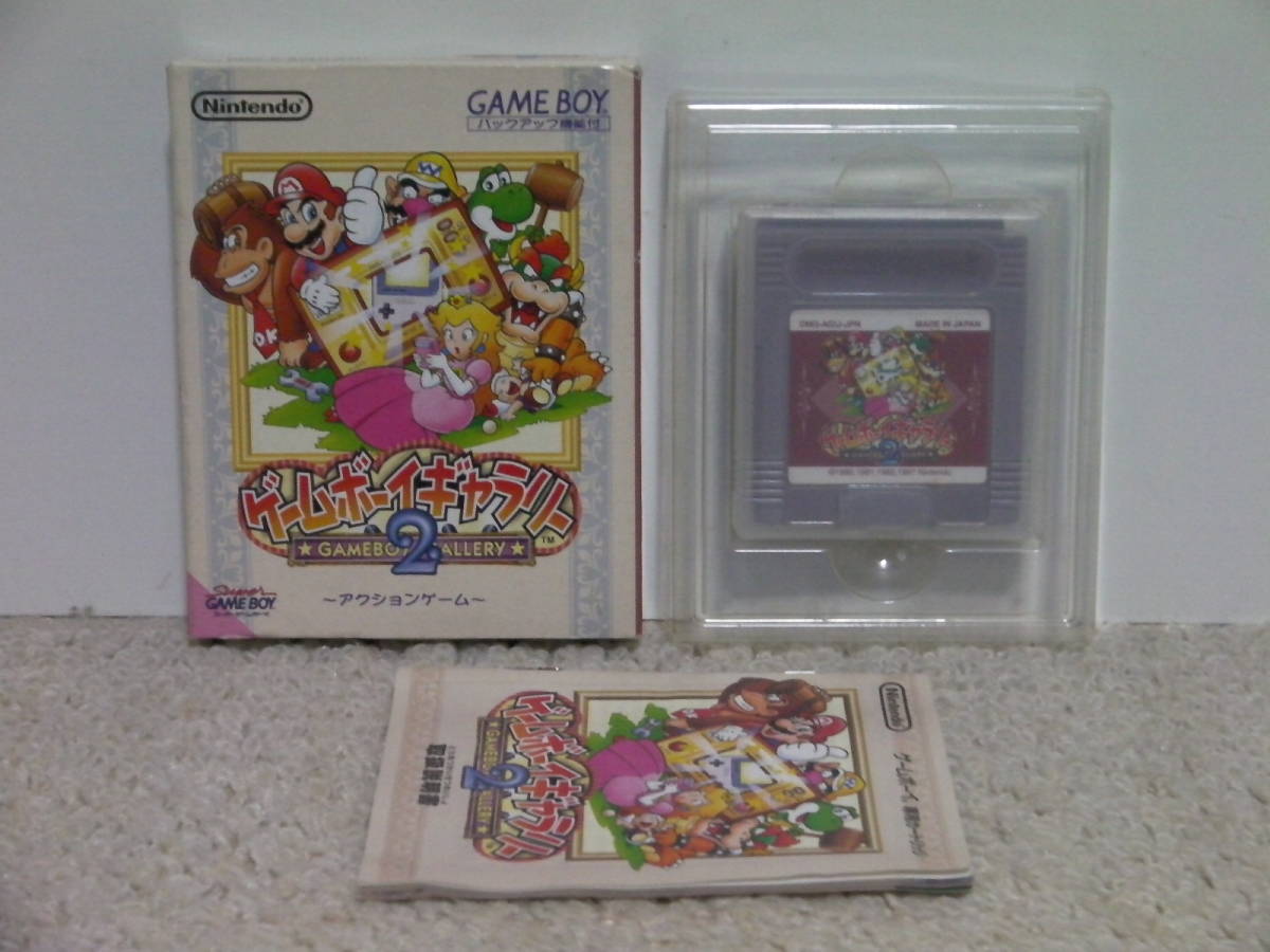 GB ゲームボーイギャラリー2 箱説付き Game Boy Gallery 2／ ゲームボーイ GAME BOY(アクション)｜売買された ...