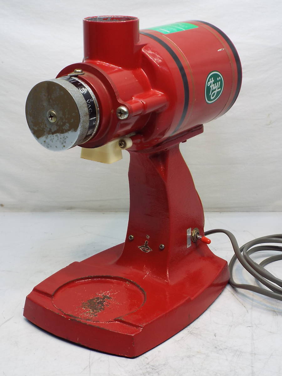 フジ fuji 業務用 コーヒーミル 電動式 THE Fuji COFFEE MILL MACHINE NO.80 ヴィンテージ品(電動式 ...
