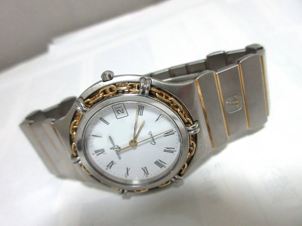 ユリスナルダン ラ チェーン K18 X SS コンビ メンズ ブレス付(ユリス ナルダン)｜売買されたオークション情報、yahooの商品情報 ...