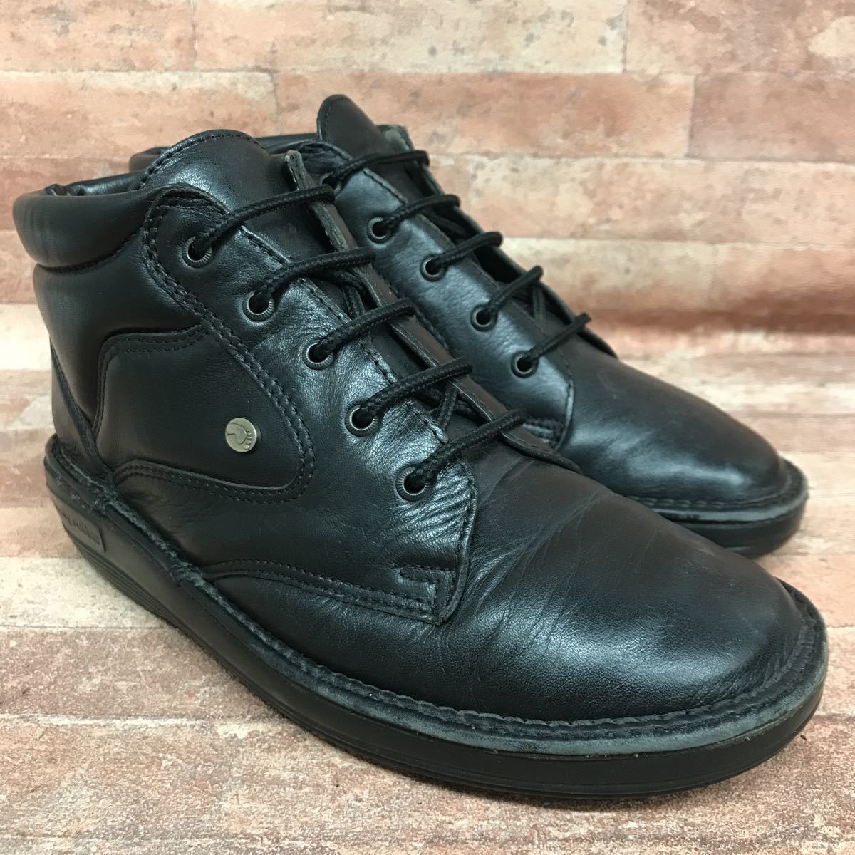 A-238 strober ストロバー カジュアルブーツ レザーブーツ ウォーキングブーツ ブラック レディース 3 22.5cm(22.5cm)｜売買されたオークション情報、yahooの商品 ...