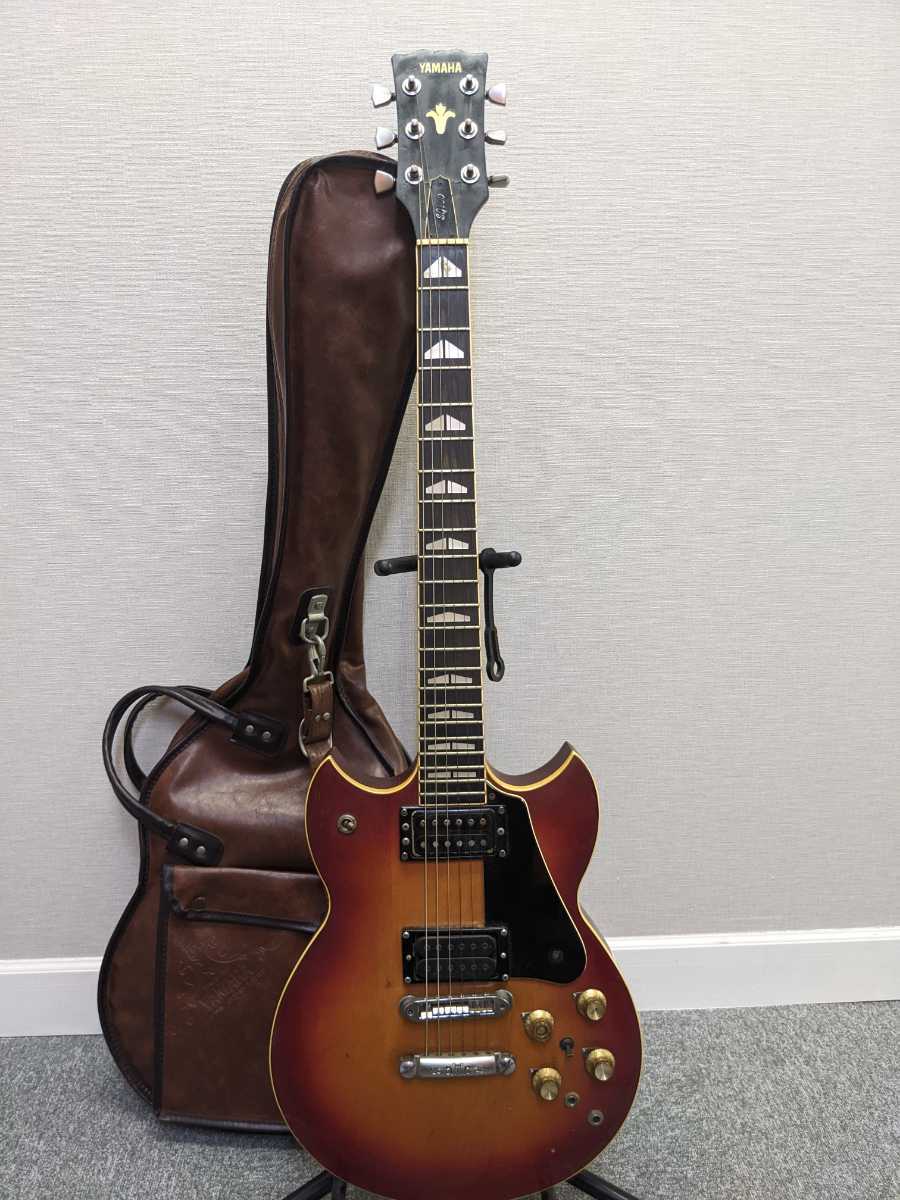 ③-00053 ヤマハ YAMAHA SG800 エレキギター 本体 弦楽器 赤茶色系 ソフトケース付き(ヤマハ)｜売買されたオークション情報 ...