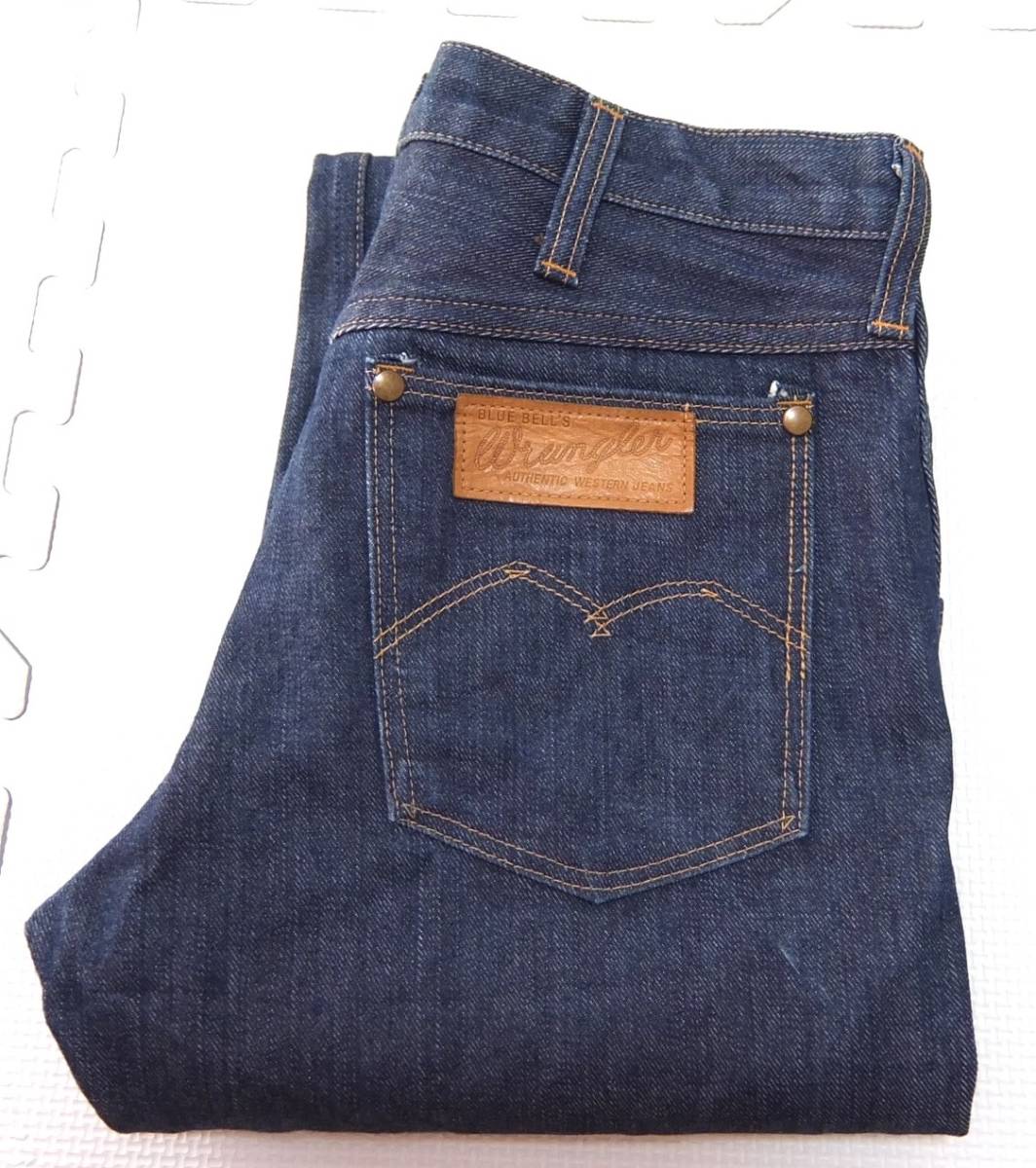 日本製 Wrangler ラングラー W0011 11MW デニムパンツ 紺 28 ボタンフライ 復刻(W28以下)｜売買されたオークション ...