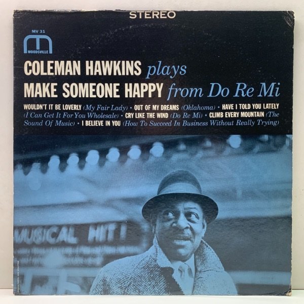 VANGELDER刻印 緑ラベ US 初期プレス COLEMAN HAWKINS Make Someone Happy Moodsville ...