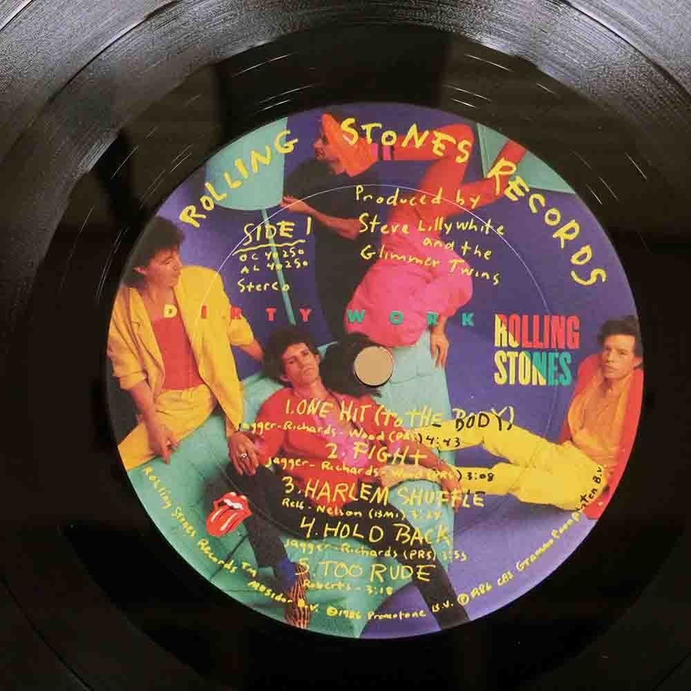 米 ROLLING STONES/DIRTY WORK/ROLLINGSTONE OC 40250(Rolling Stones)｜売買された ...