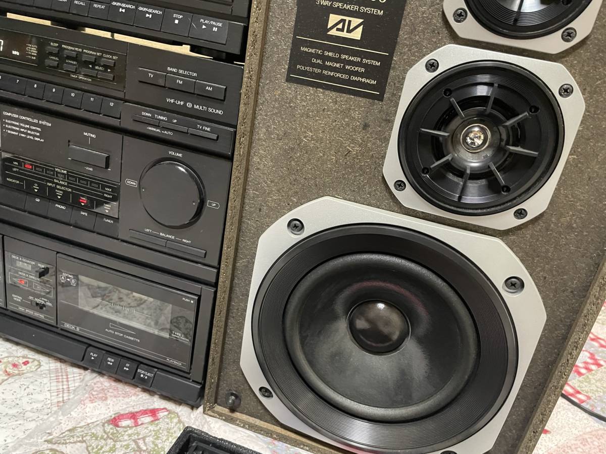 TechnicsテクニクスミニコンポSA-X800カセットデッキ/SL-X800 CD/SB-CD300 スピーカー(その他)｜売買されたオークション情報、yahooの商品情報をアーカイブ公開 ...