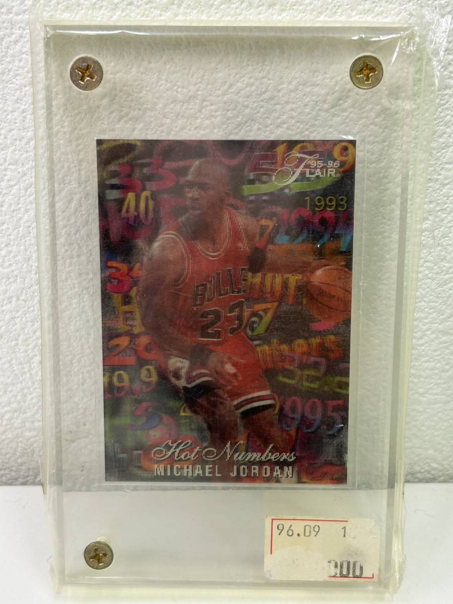 5966 レア マイケル ジョーダン ナンバーカード 95-96 1993 freel flail hot nambers Michael ...