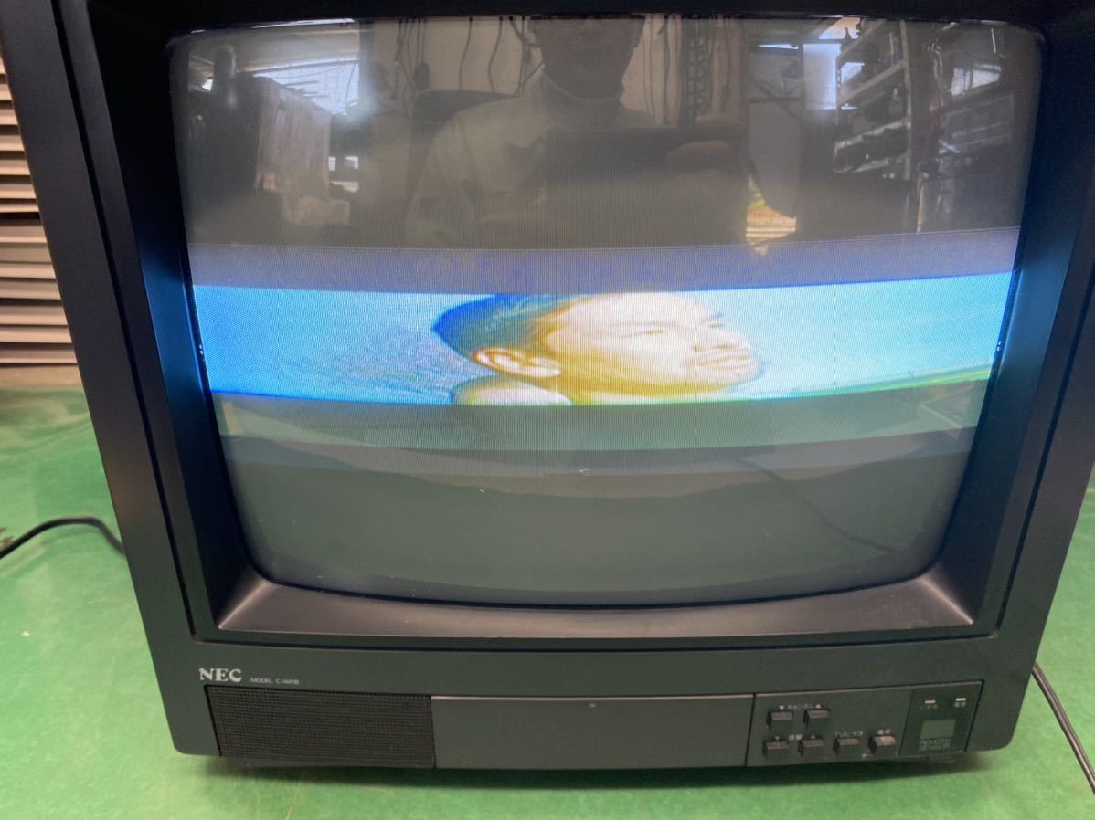 850 NEC 14インチ ブラウン管テレビ C-14R18 1990年製 通電ジャンク(ブラウン管)｜売買されたオークション情報、yahoo ...