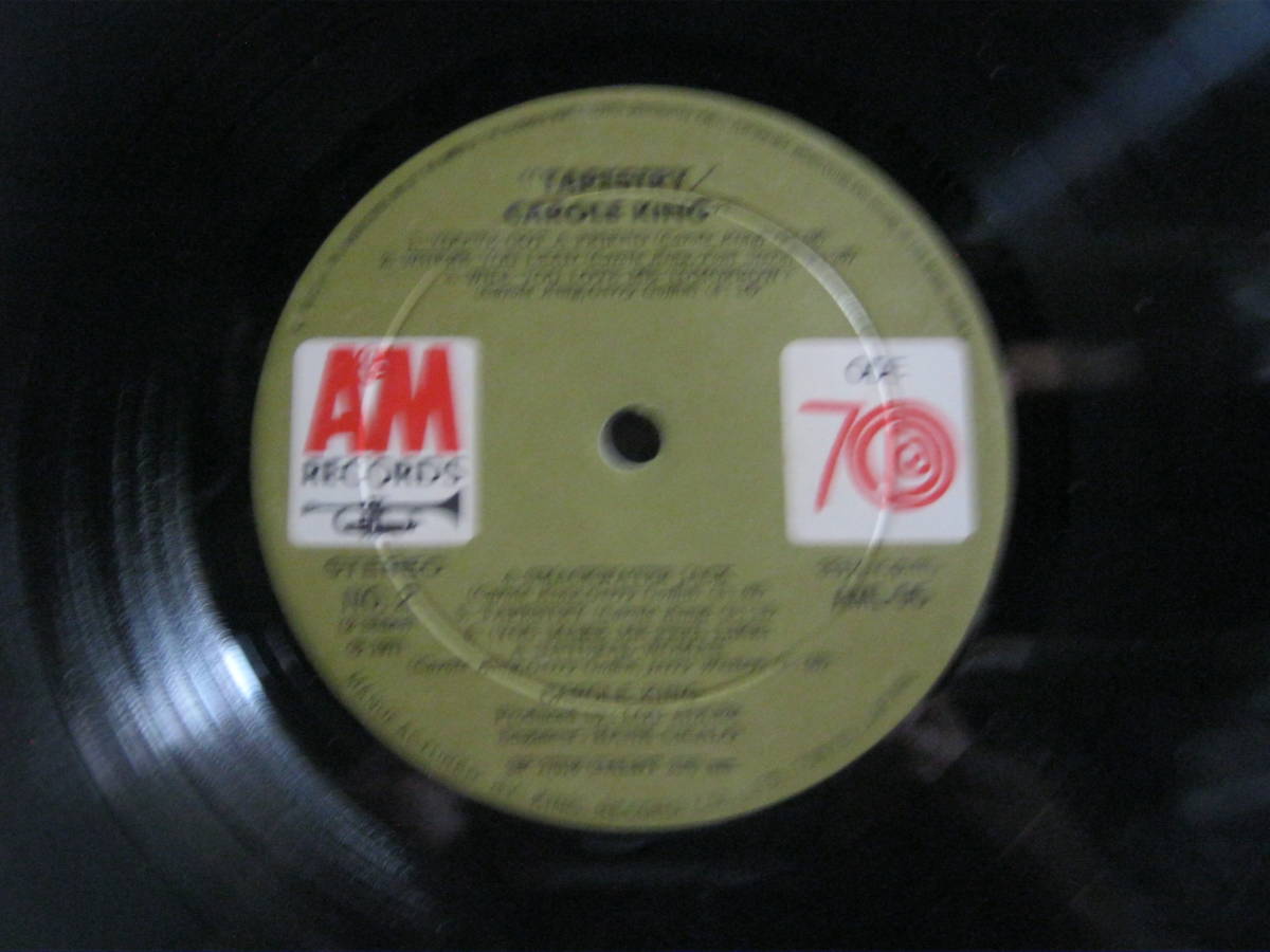CAROL KING キャロルキング / TAPESTRY つづれおり 国内LP CHARLES LARKEY RUSS KUNKEL ...