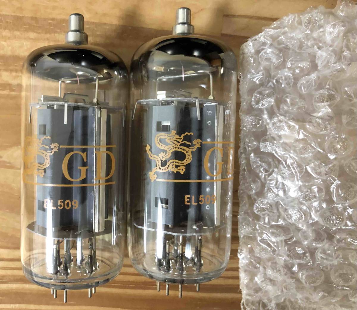 GOLDEN DRAGON SHUGUANG EL509 NOS球 2本 全く EAR859等の予備にいかが しょう(真空管)｜売買された ...