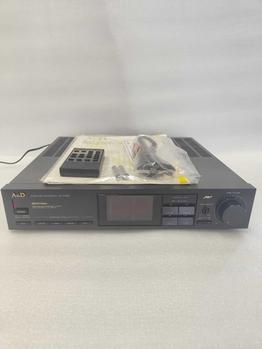 A&D アカイ AV-S830 サウンドプロセッサー(オーディオ機器)｜売買されたオークション情報、yahooの商品情報をアーカイブ公開 ...