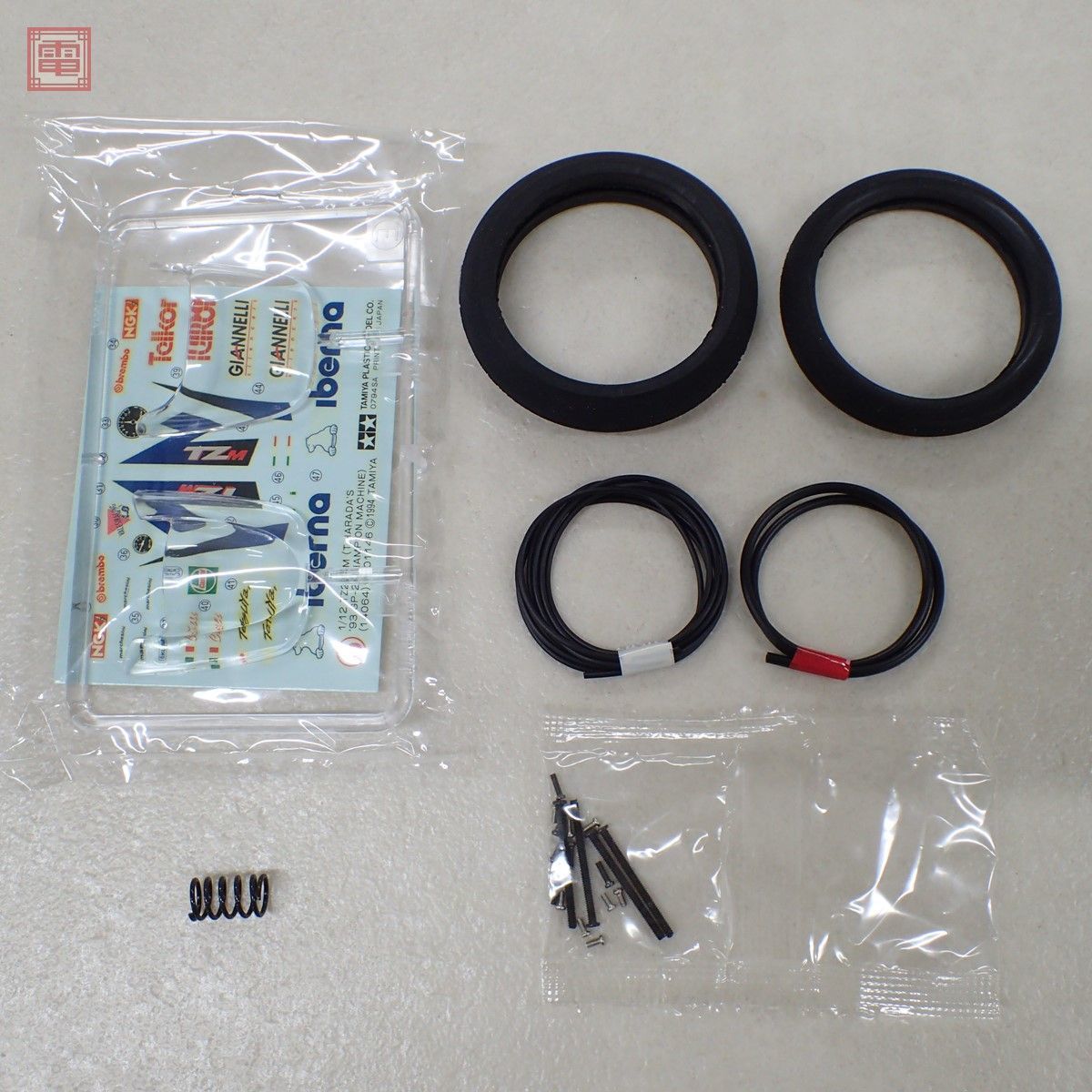 未組立 タミヤ 1/12 ヤマハ TZ250M ’93 GP-2チャンピオンマシン ITEM 14064 オートバイシリーズNo.64 ...