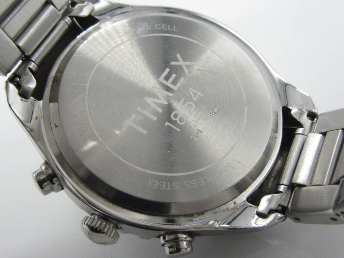 TIMEX タイメックス 1854 クロノグラフ ブラックカラー 腕時計 品 F2ー23A(タイメックス)｜売買されたオークション情報 ...