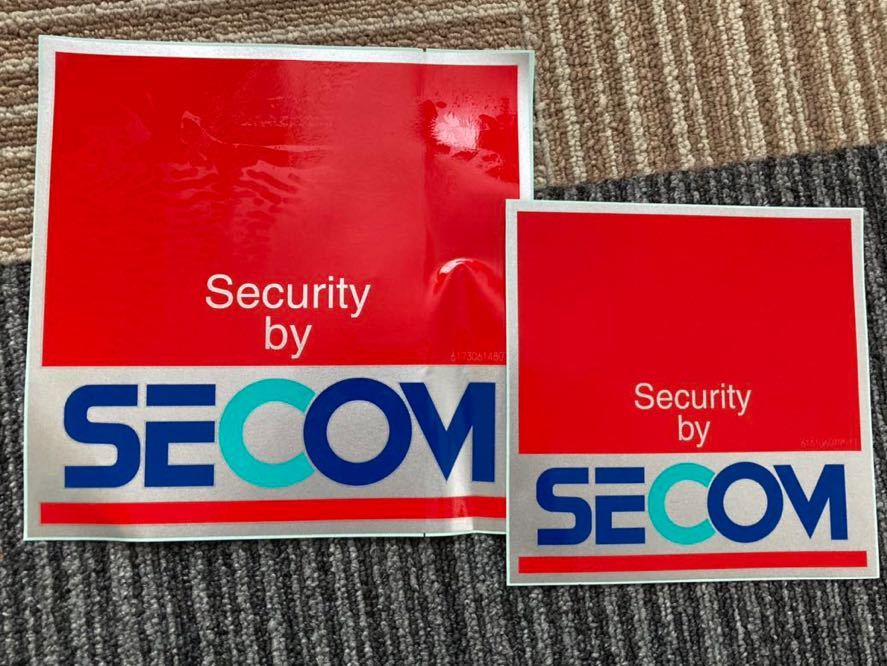 SECOM セコム 防犯 ステッカー シール 大 約18cm 小 約14cm 2枚セット(セキュリティ)｜売買されたオークション情報 ...
