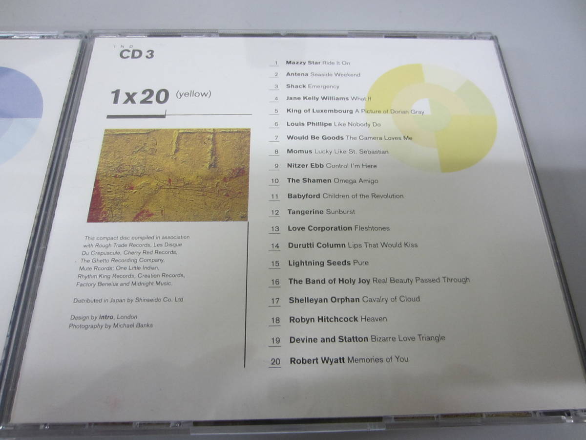 VA/3×20 A Compilation of U.K. Indies From 1980-1990 国内盤3CD ネオアコ ギターポップ My Bloody Valentine Felt ...