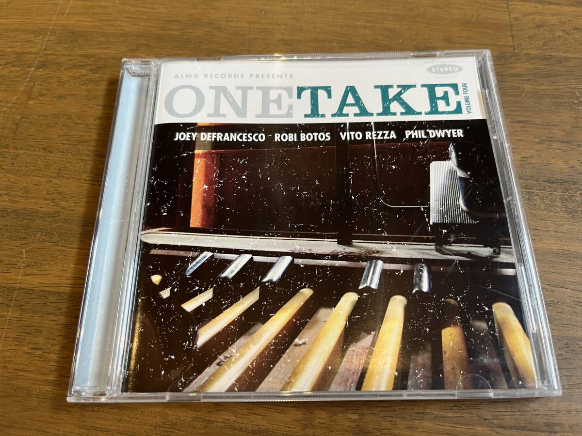 Joey Defrancesco One Take vol.4 CD Robi Botos Vito Rezza Phil Dwyer ...