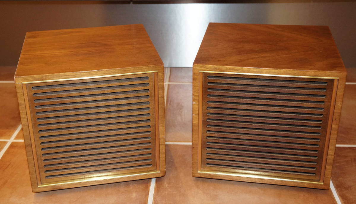 ドイツ製 RFT BOX 2072 キューブ型フルレンジスピーカー 美音 美デザインのペアー(その他)｜売買されたオークション情報、yahoo ...