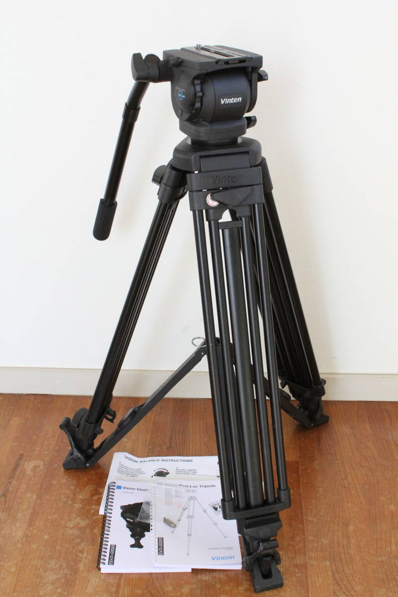 Vinten Vision blue アルミ3段三脚 ビンテン ビジョン ブルー VINTEN(プロ用、業務用)｜売買されたオークション情報 ...