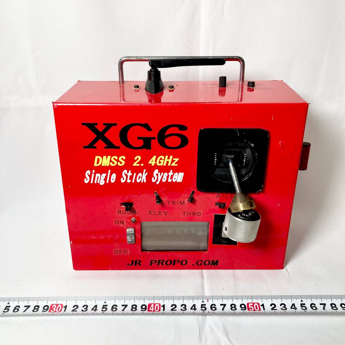 現状品/RC/ラジコン/JR PROPO/プロポ/XG6/DMSS 2.4GHz/Single Stick System/162(送信機 ...