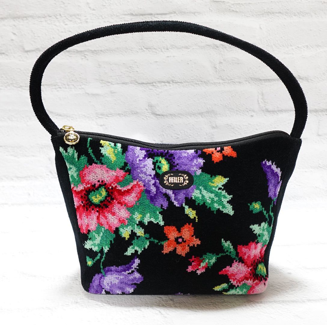 FEILER フェイラー ハンドバッグ 花柄(フェイラー)｜売買されたオークション情報、yahooの商品情報をアーカイブ公開 - オークファン（aucfan.com）