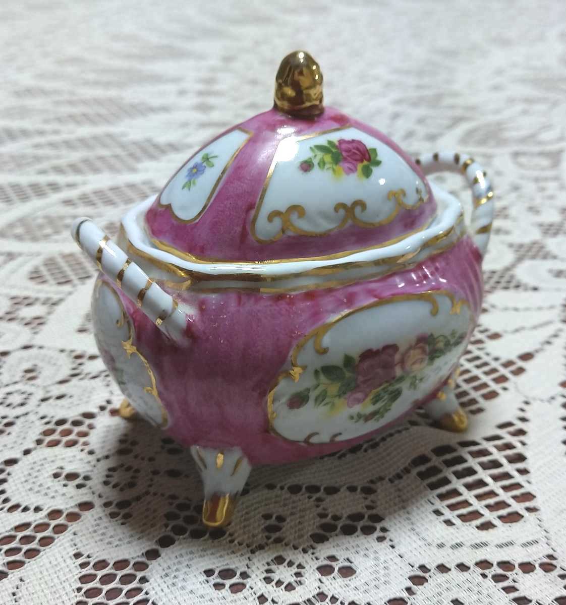 Yau Shing YS FINE PORCELAIN ムチャかわいい高級洋食器 シュガーポット 香辛料入れ(シュガーポット)｜売買された ...