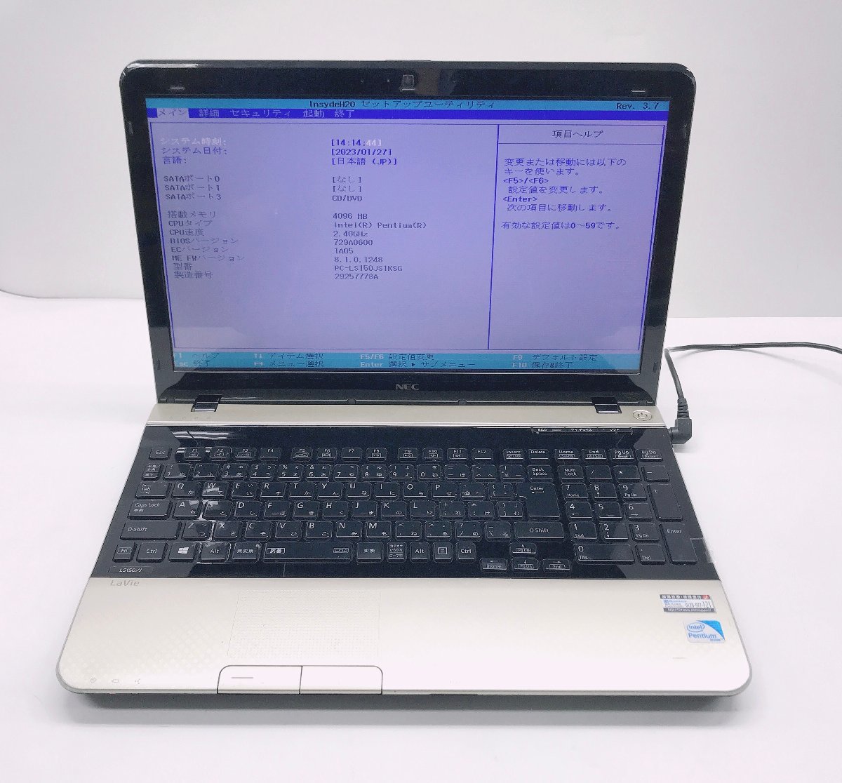 NT: NEC LS150/J Pentium 2.4GB/4GB/ 無線マルチノート(15インチ～)｜売買されたオークション情報、yahoo ...