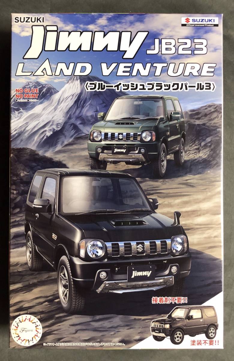 @ 絶版模型堂 フジミ 1/24 スズキジムニーJB23ランドベンチャー ブルーイッシュブラックパール3 スズキ ジムニー JB23 ランドベンチャー(スズキ)｜売買されたオークション情報 ...