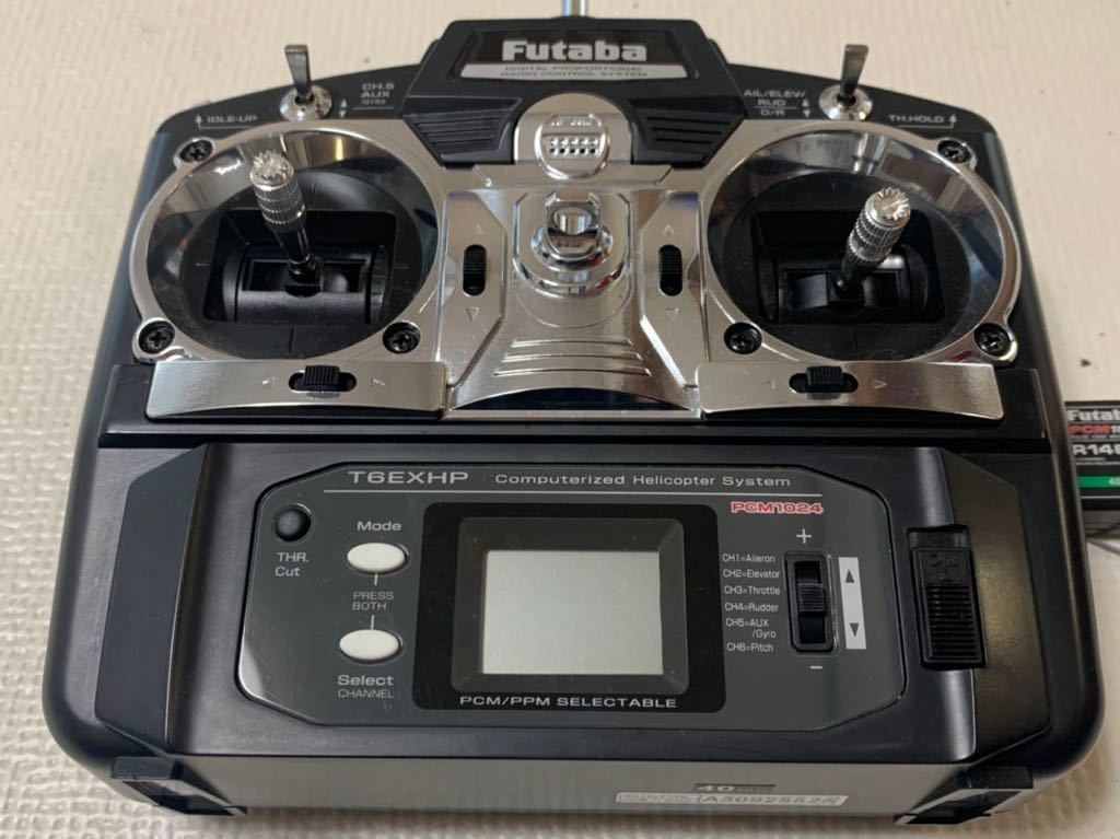59 動作未確認 通電OK Futaba T6EXHP プロポ 送信機＆受信機 R146iP PCM1024 40MHz(プロポセット)｜売買されたオークション情報、yahooの商品情報を ...