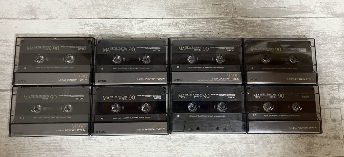 1円オークション カセットテープ メタルテープ 34本 TEAC STUDIO 52 オープンリール風 SONY Metal Master ...