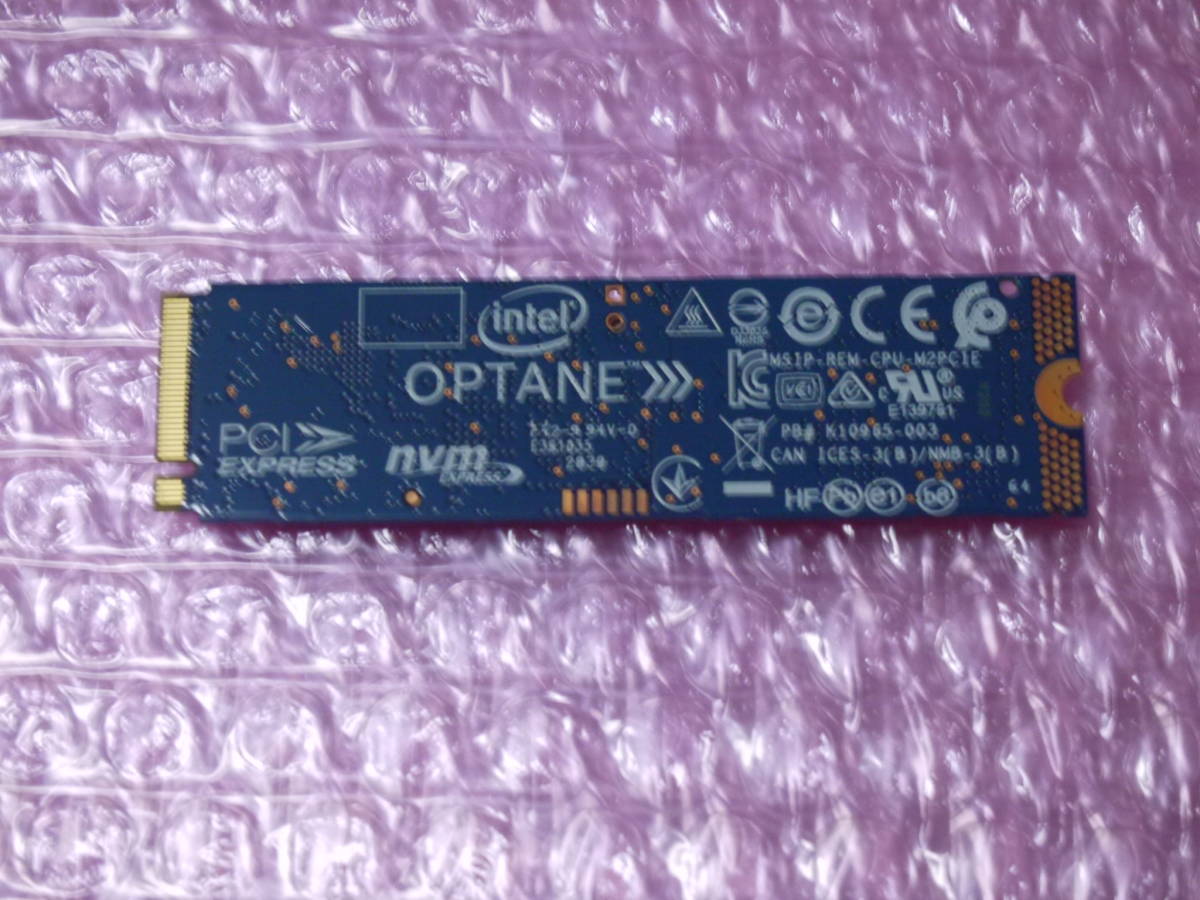インテル Optane Memory H10 32GB Optane / 512GB HBRPEKNX0202AL NVMe SSD ...