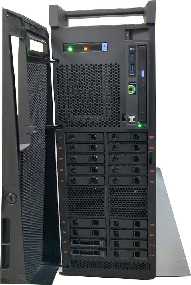 Power8搭載 タワー型 UNIXサーバ IBM Power System S814 8286-41A 4コア Power8 3.02GHz ...