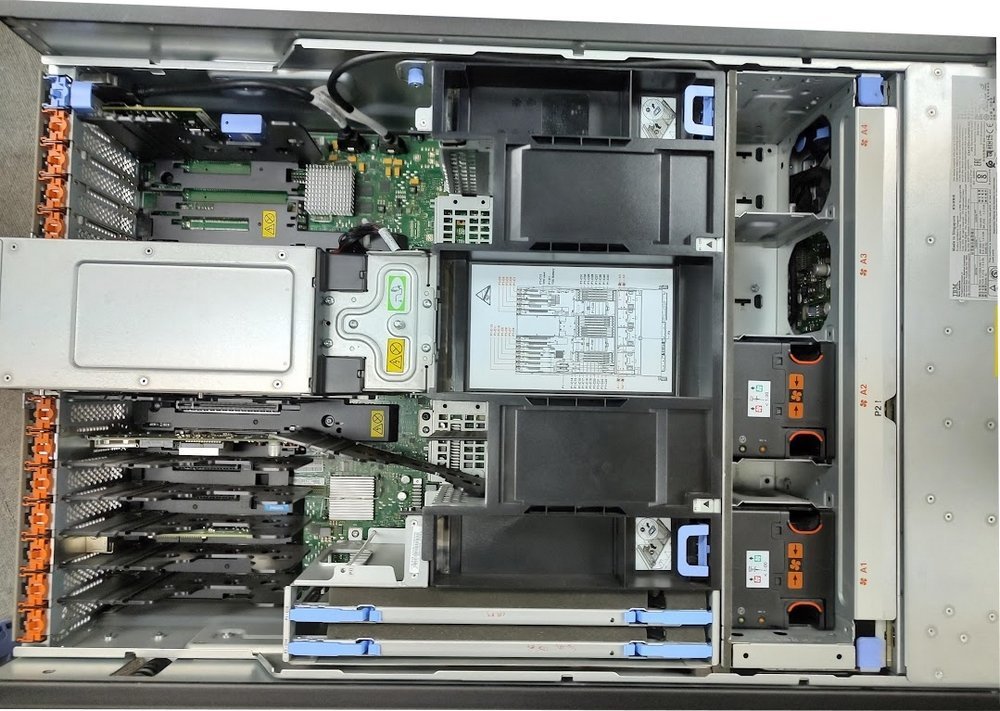 Power8搭載 タワー型 UNIXサーバ IBM Power System S814 8286-41A 4コア Power8 3.02GHz ...