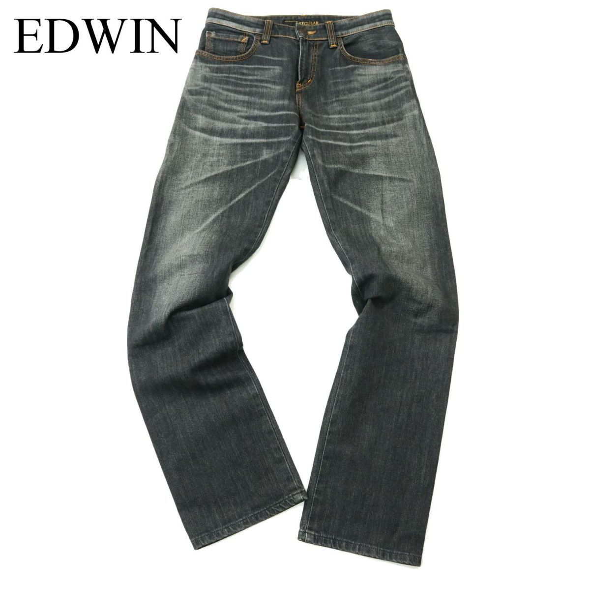 EDWIN エドウィン 503Z03 503ZERO 加工 ストレッチ ストレート デニム パンツ ジーンズ Sz.28 メンズ 日本製 A3B01154_2#R(W28以下)｜売買された ...