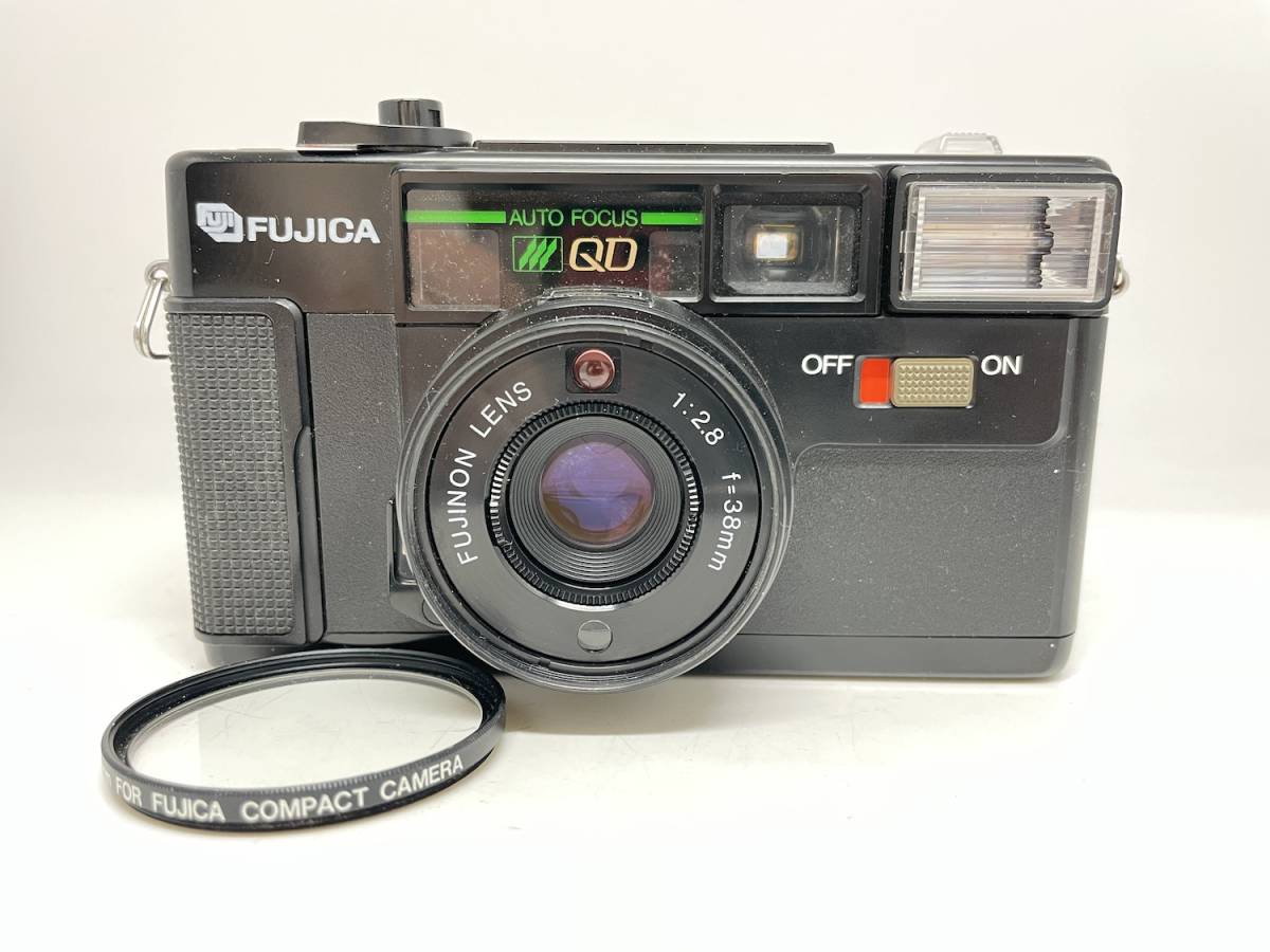 20567 FUJICA AUTO-7QD AUTO FOCUS QD FUJINON LENS 1:2.8 f=38mm(コンパクトカメラ ...