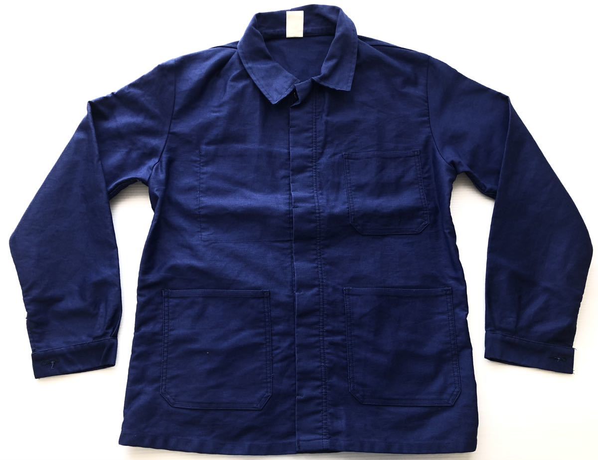 コンフィアンス テキスタイル モールスキン カバーオール ワークジャケット ワークコート フレンチ confiance textile 柳 ...