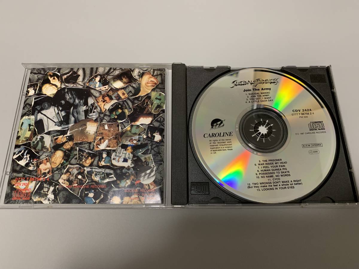 suicidal tendencies join the army スラッシュ 激安 dri coc toxic holocaust ...
